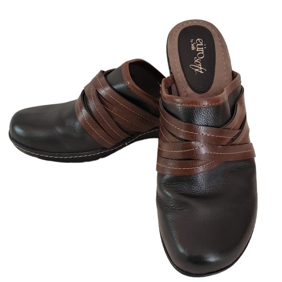 Sofft | Shoes | Euro Soft By Sofft Binda Womens Blackbrown Leather ...